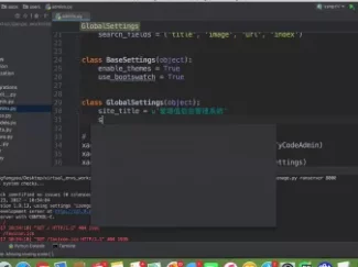 21、python_django_web开发_xadmin后台管理中的几个常用配置