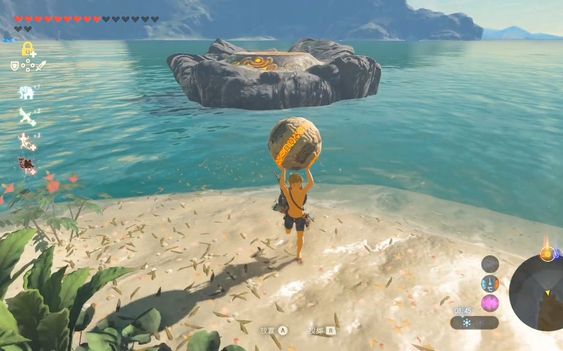 塞尔达传说 荒野之息 萌新误入荒岛求生