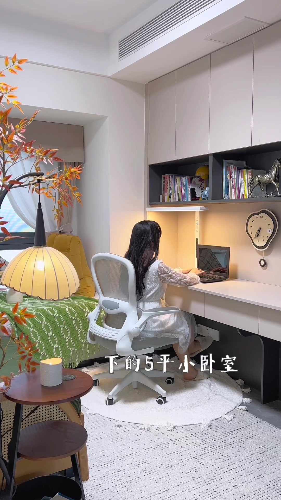 5平小房间这样布置改造、既能躺着睡觉还能当书房ߥ� 家有小房间的...