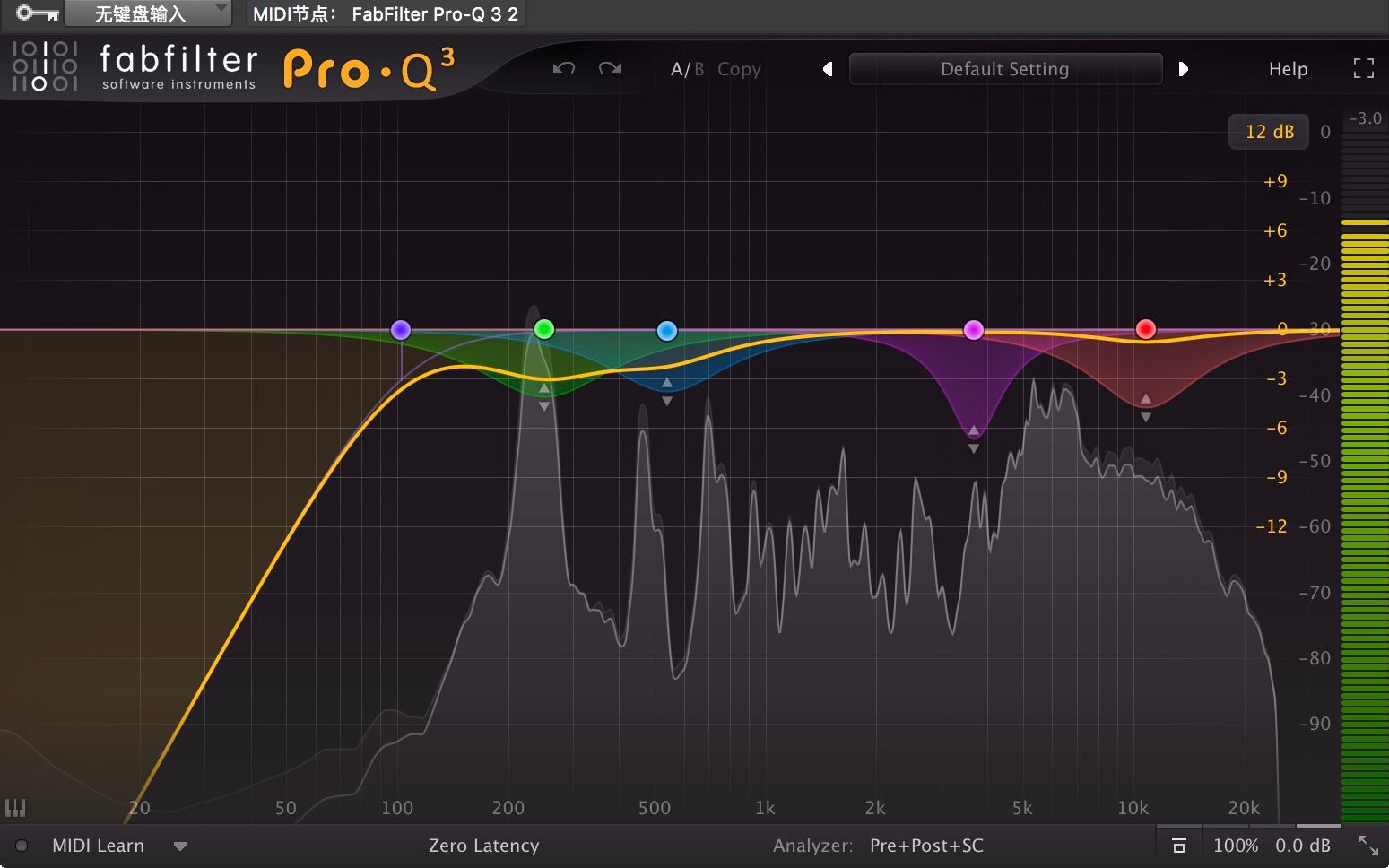 【效果器说明书】Vol.01—Fabfilter Pro Q3