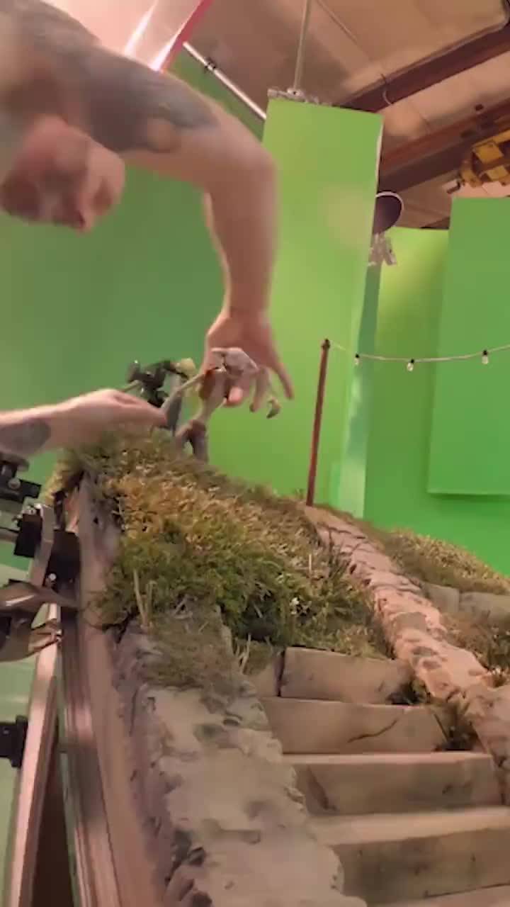 神奇的定格动画#有趣 #真正的技术