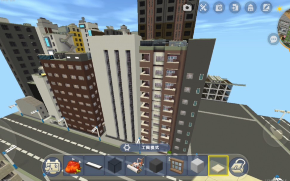 《迷你世界》up新起的日式现代化楼房建筑(有内饰)