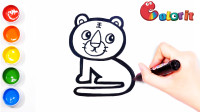 教你轻松搞定老虎简笔画——一只五彩斑斓的“大猫”
