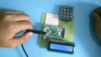 基于STM32单片机智能计算器4*4矩阵键盘输入毕业设计88