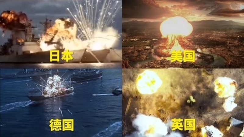 不同国家空袭,你们认为哪国才是真正的王者