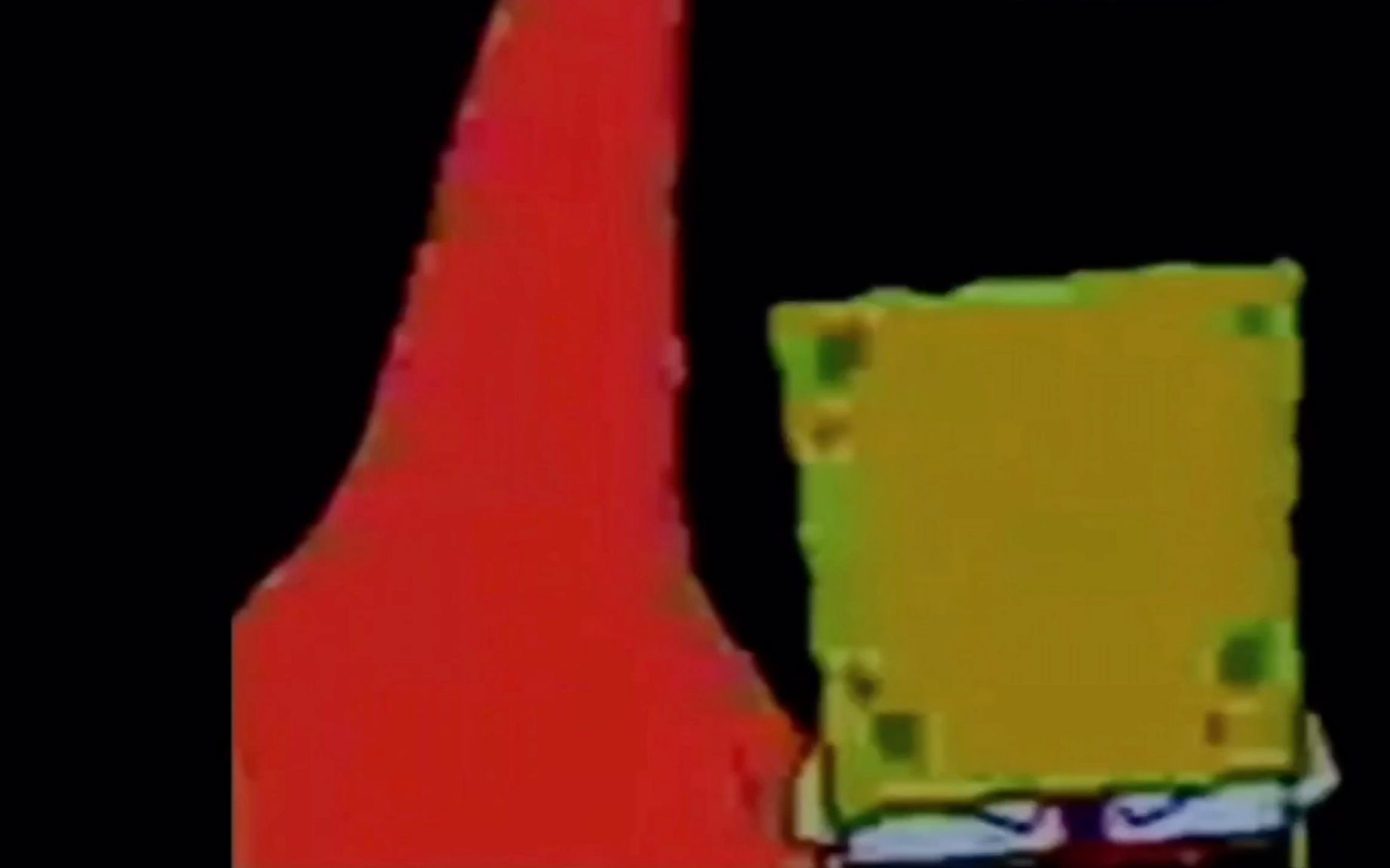 【FNF】深红模糊的早晨 无脸海绵海星