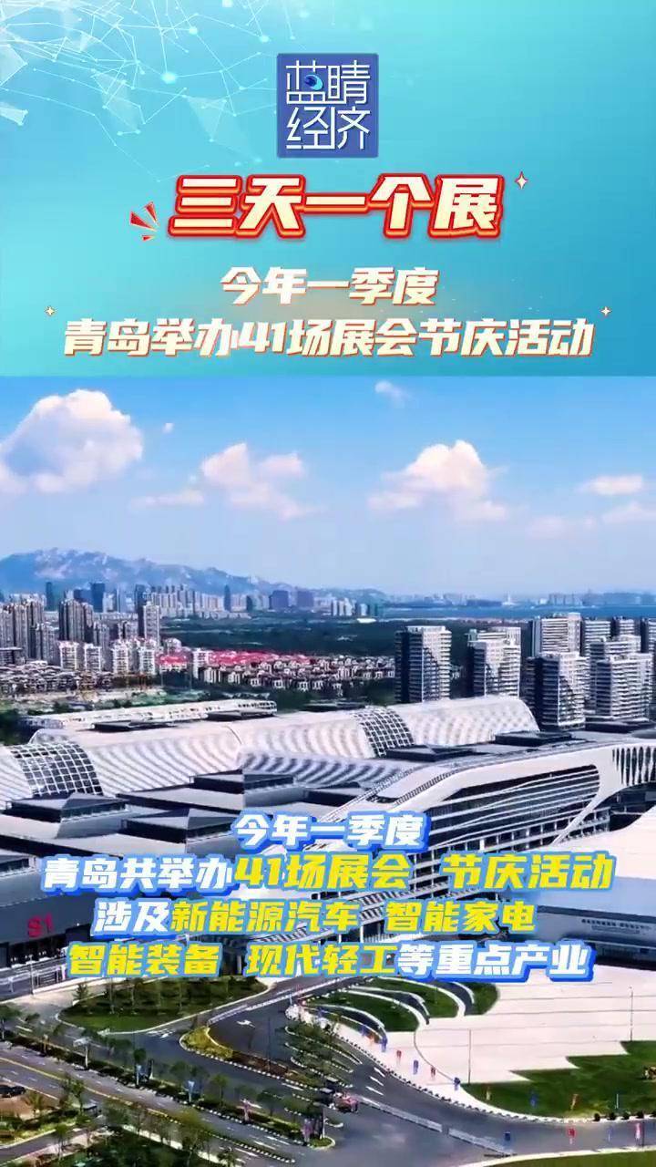 三天一个展!今年一季度青岛举办41场展会节庆活动
