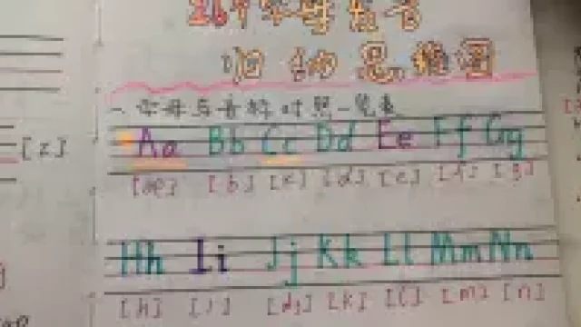 26个字母的发音