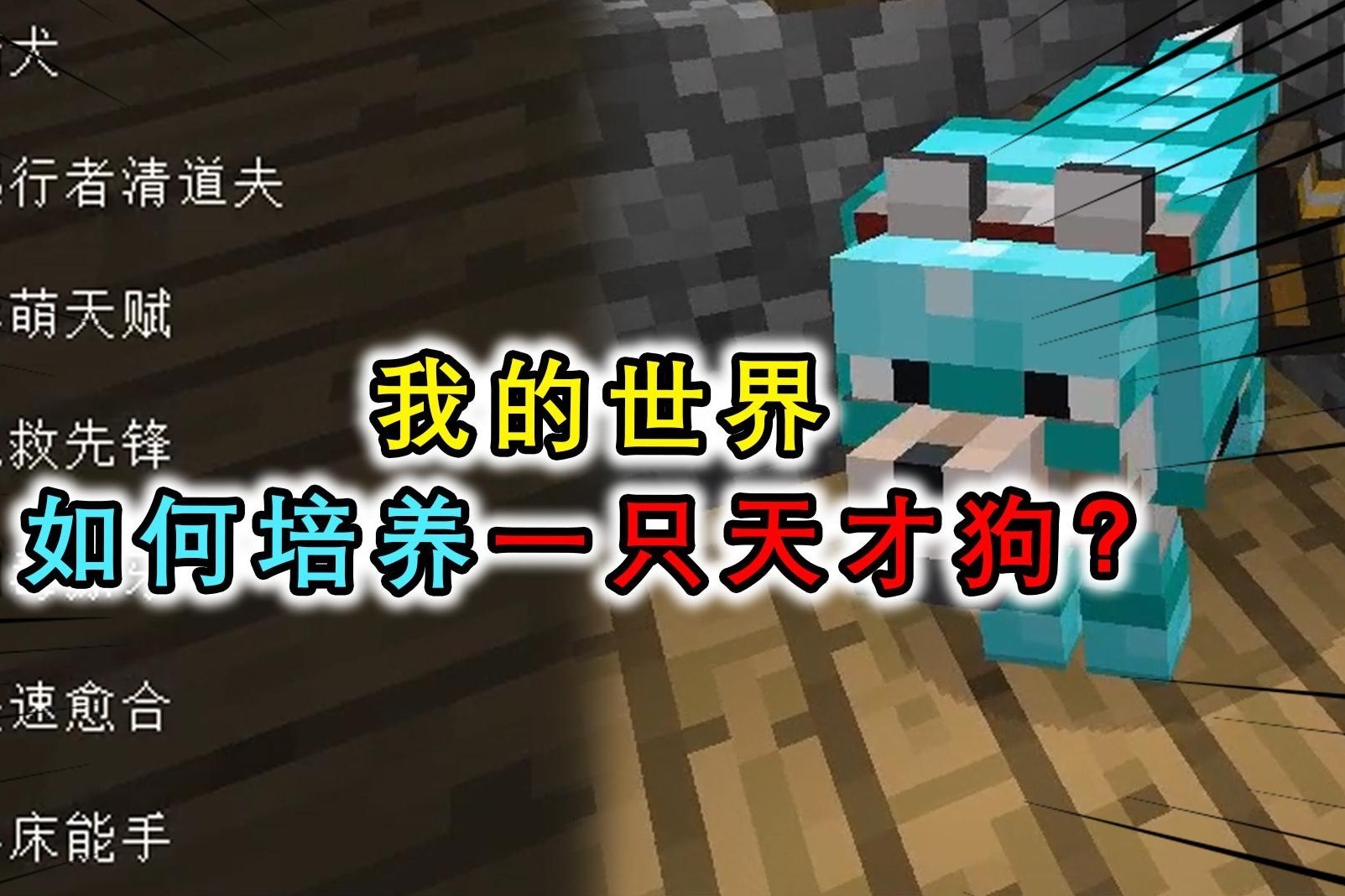 .我的世界:开启狗子天才模组.