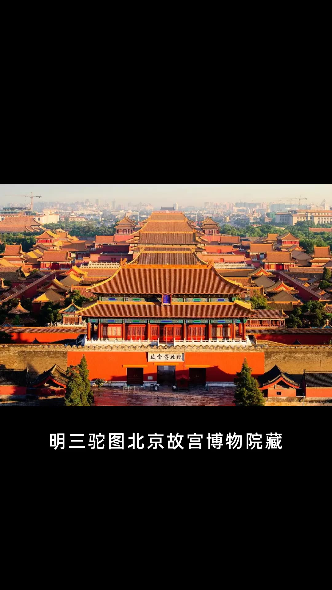 故宫馆藏《三驼图》:只画了三个驼背,却引人深思