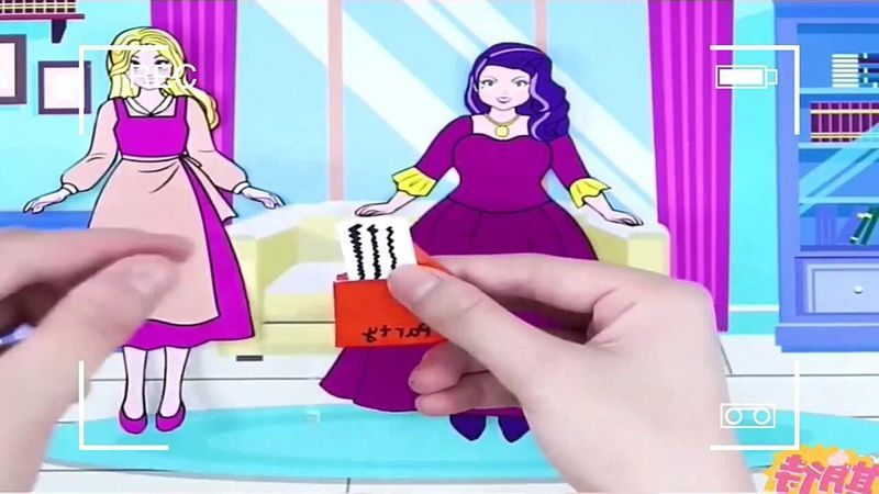 定格动画:灰姑娘参加party,遇见了王子