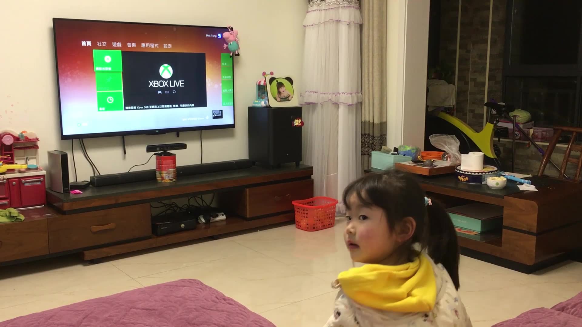 xbox360 主机 水果忍者 游戏操作 双人 演示 体感 教程