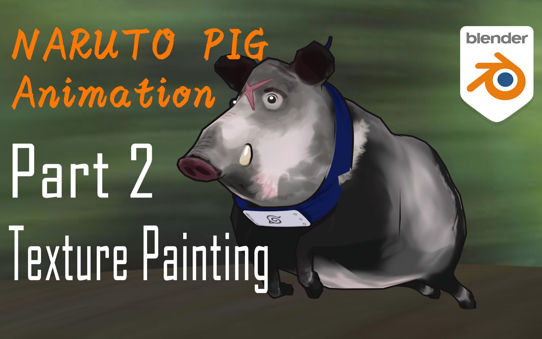 Blender自制小动画 动画制作流程第二部分:分UV和画贴图