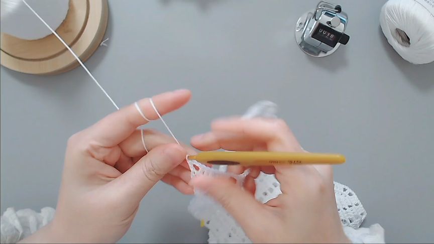 《云波》视频教程11上身加针h#钩针编织 #钩针教程 #钩针 #毛线