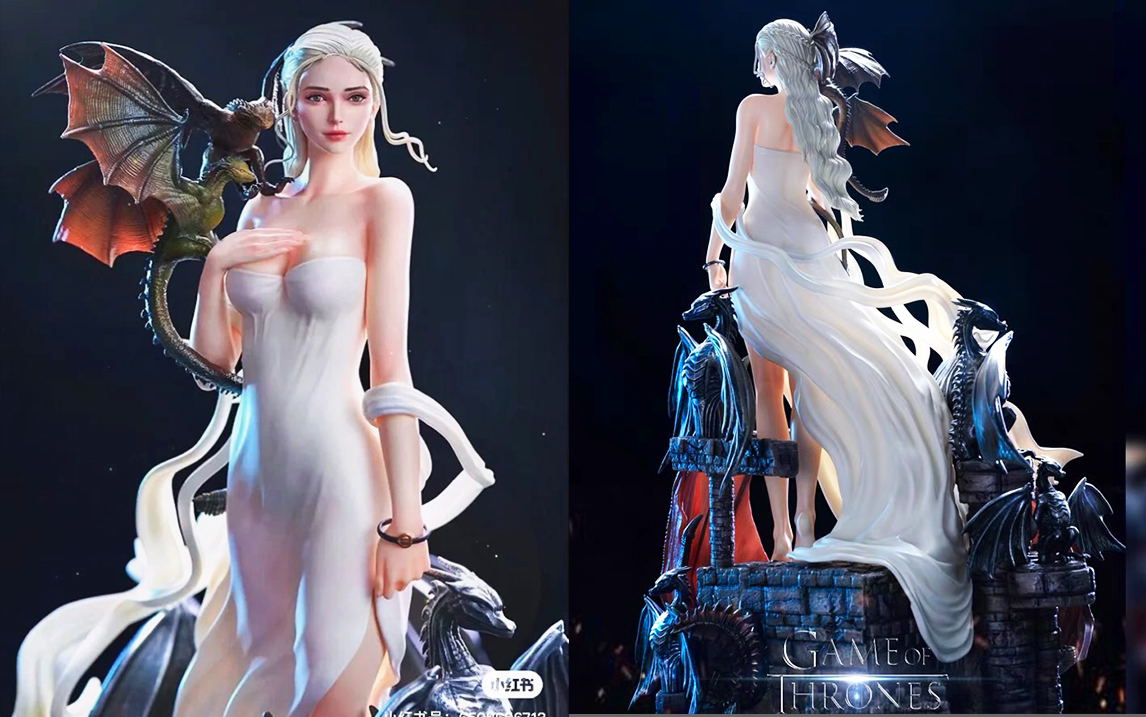 【zbrush人物建模】次世代游戏角色模型手办制作——《权力的游戏》-...