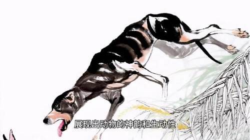 水墨动物怎么画简单又漂亮