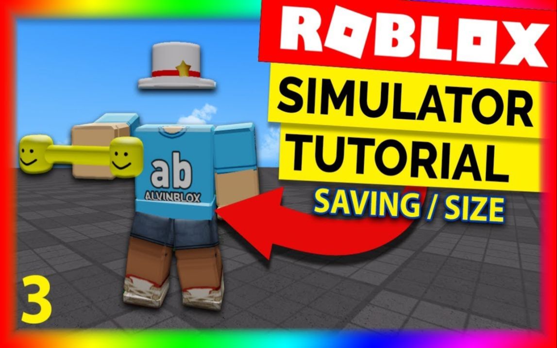 如何在Roblox里制作模拟器 -- 第三部分,游戏保存&大小