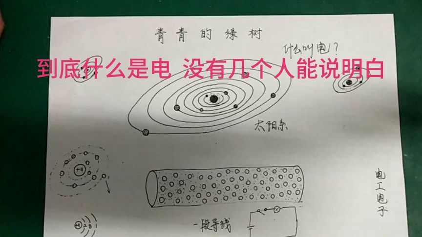 我来准确讲一讲电的本质 什么是电? 讲给求知心强的人。