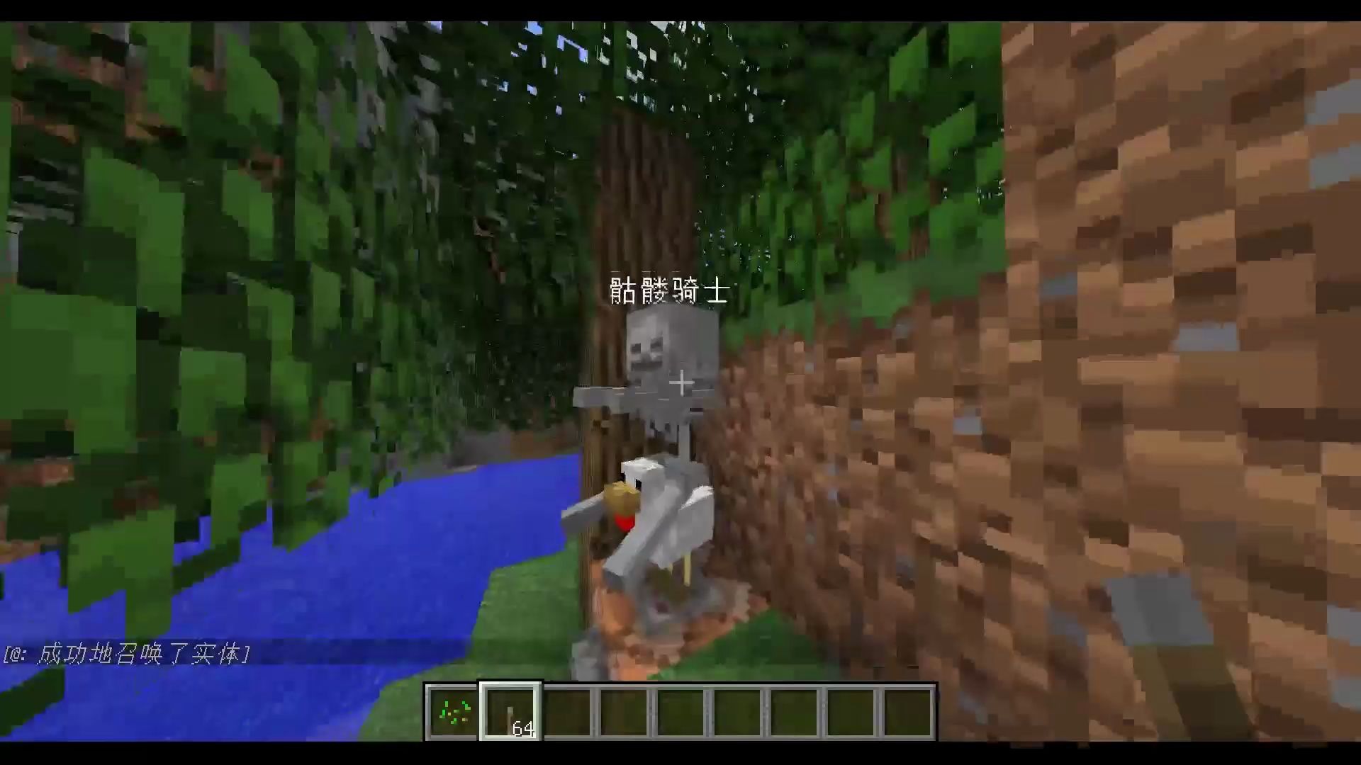 我的世界生成 骷髅骑士 等