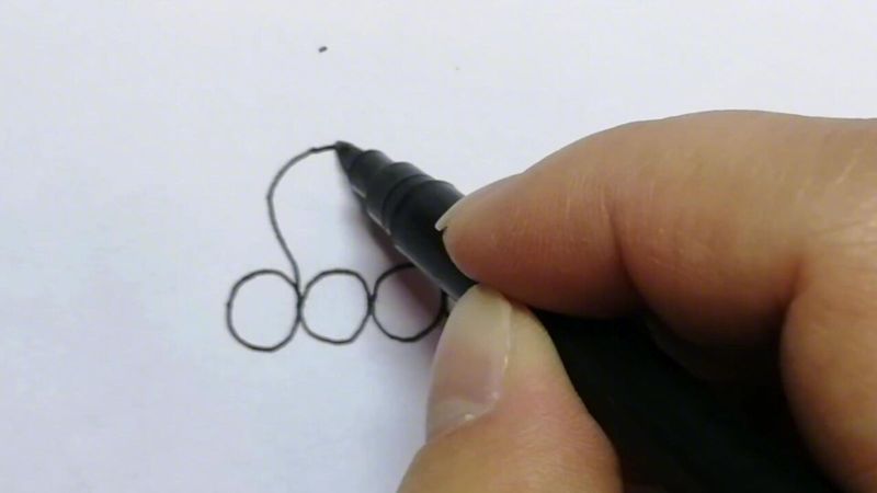 简笔画:用3个3画狗狗,一分钟钟搞定