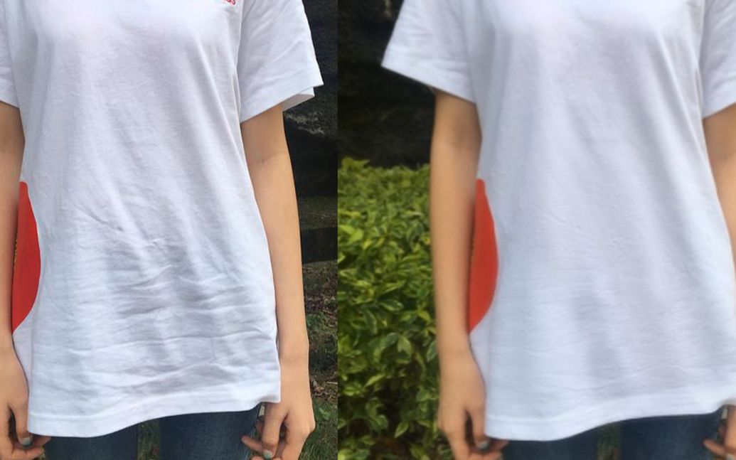 如何快速处理衣服褶皱与纯色背景颜色断层的问题