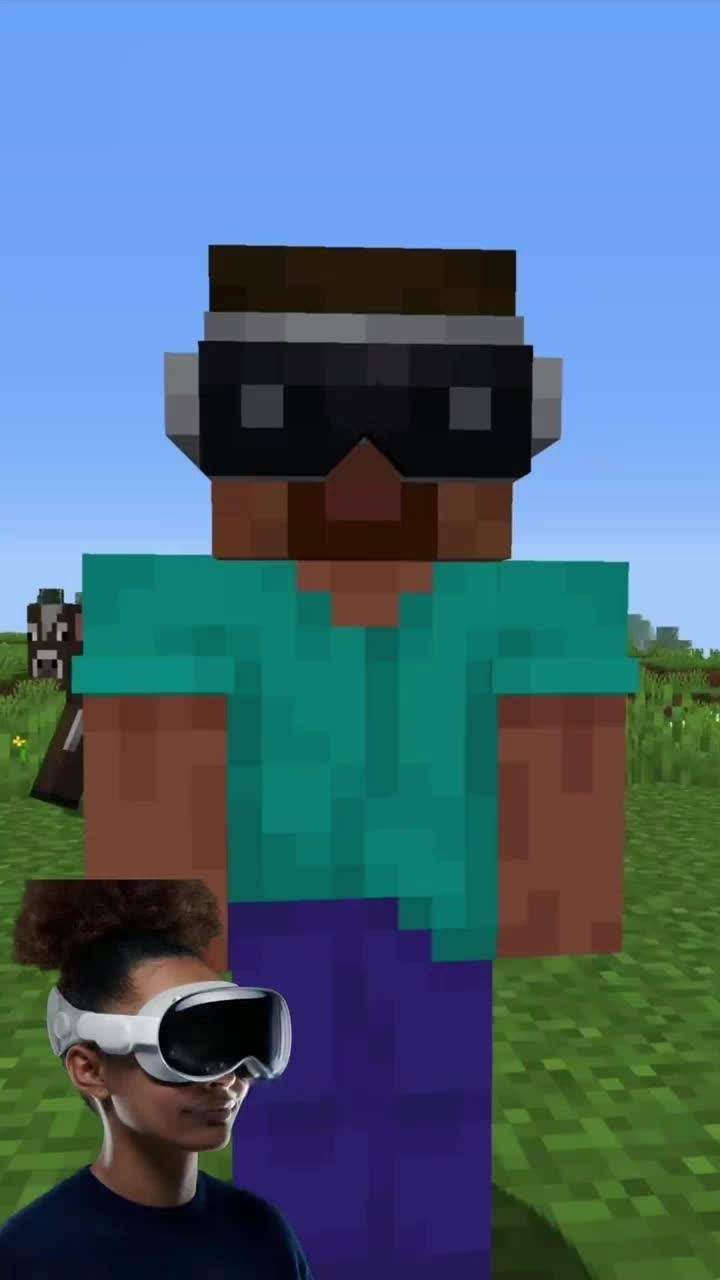 我将苹果的VR眼镜添加到我的世界