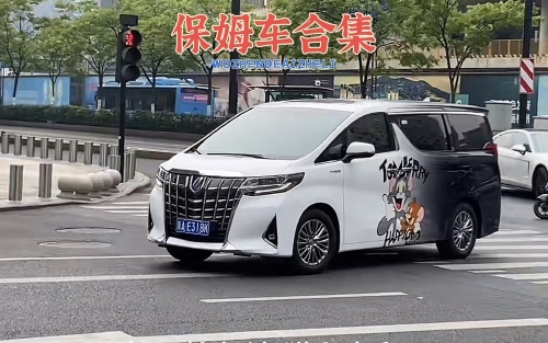 商务车保姆车合集:MPV贴上动漫车衣化身为可爱的大玩具,你喜