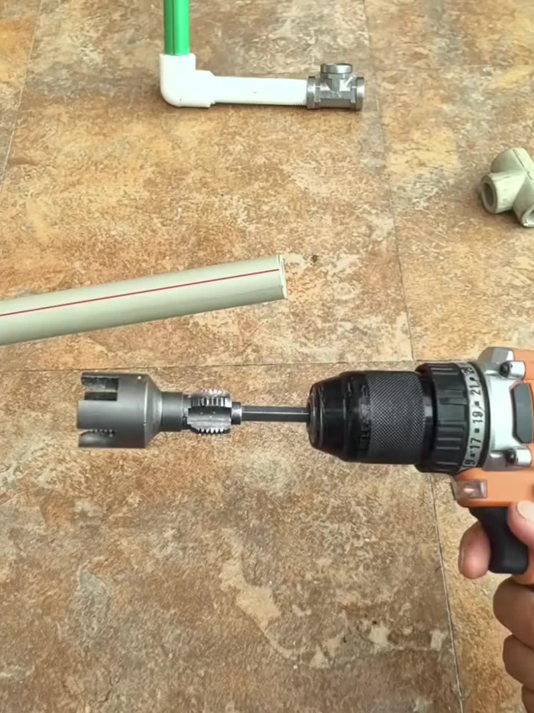 水管内外孔开丝器一体内孔水管套丝器4分6分管PPR螺纹开丝器套装