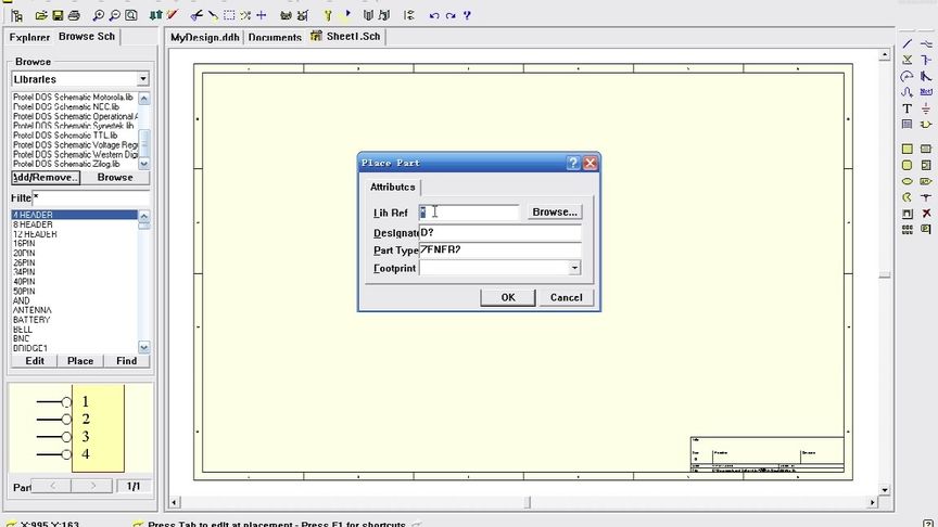 电路板软件跟着学你也会哟(原理图设计)