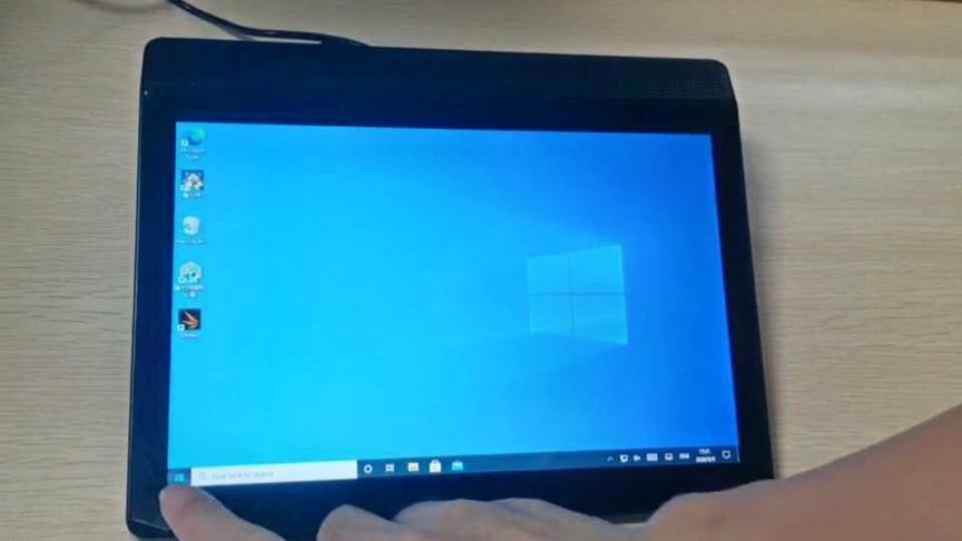 工业平板电脑用3Dmax跑显卡测试