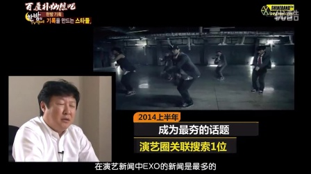 EXO--2014团体获得上半年搜索第一位(SEHUN 灿烈代表发言)中字