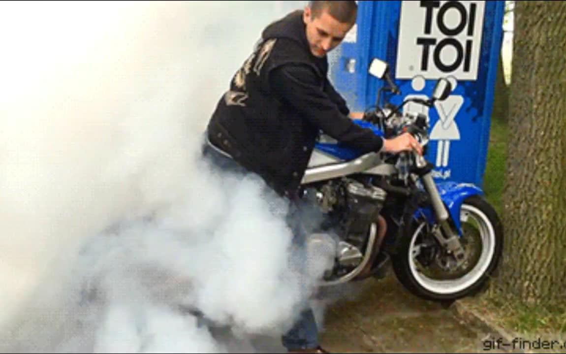 【搞笑短片】搞笑动图合集-公路狂飙的搞笑摩托车骑手们!