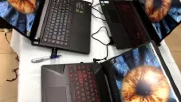 中正评测: 华硕FX86飞行堡垒6开箱, 对比小米八代游戏本、联想Y7000