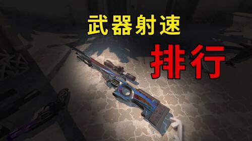 CS武器射速排行小蜜蜂排老二!
