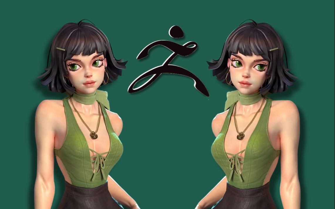 【ZBrush教程】欧美角色全流程雕刻,zbrush初级练习阶段,zbrush新手...