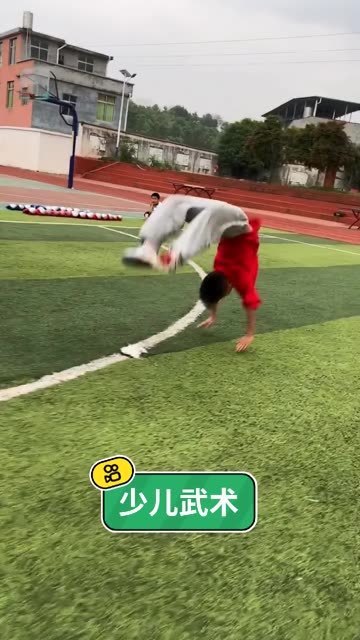 少儿武术套路表演