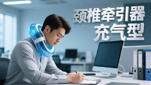 告别颈椎酸痛!充气牵引器3分钟拯救你的脖子