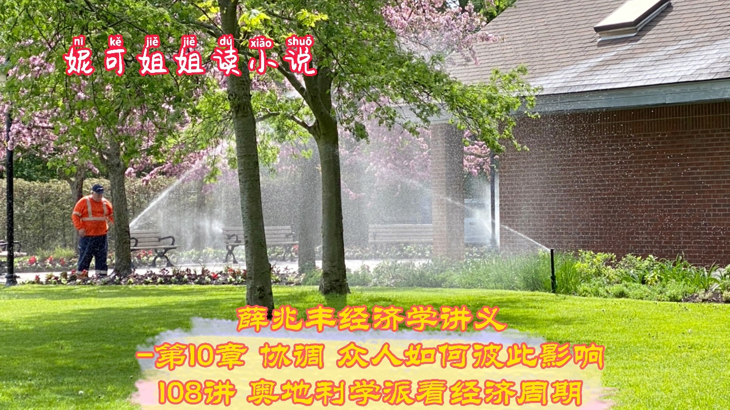 妮可姐姐读小说-薛兆丰经济学讲义-第10章108讲-奥地利学派看经济周期