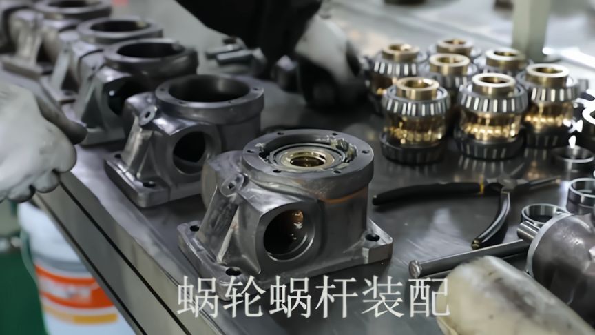 看3D与现场装配了解蜗轮丝杆升降机工作原理