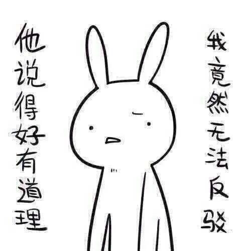 一只学生物的兔子 