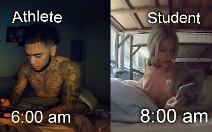 别人家的大学生活,来看看美国普通大学生的一天和美国运动员大学生...