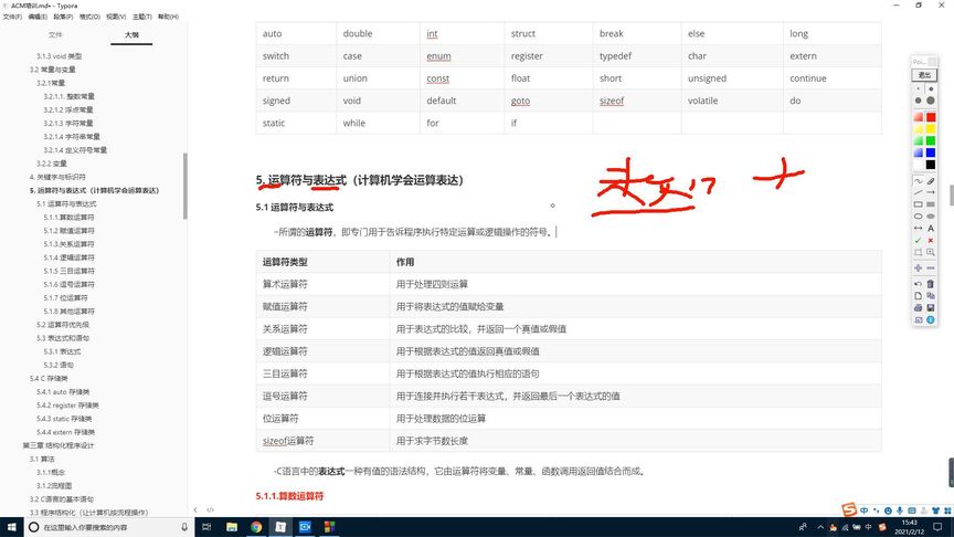 7 C程序设计 第三章 运算符与表达式