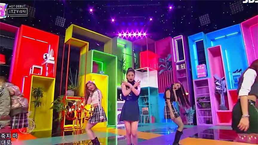 #当红韩国美女组合 #惊艳 #ITZY