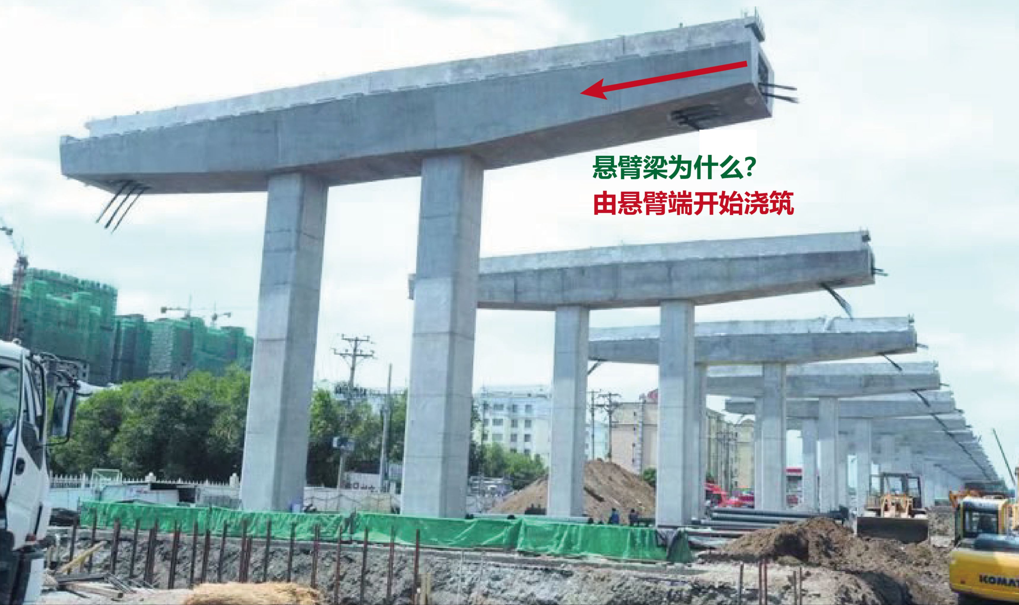 悬臂梁为什么从悬臂端开始浇筑