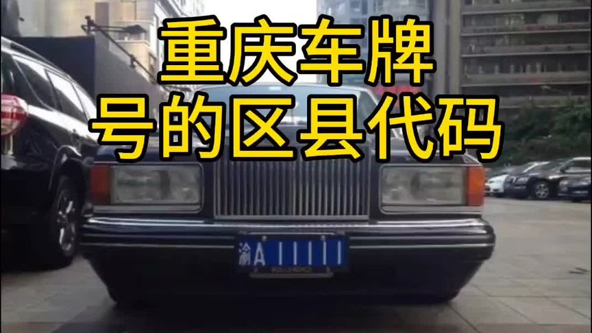 重庆车牌的区县代码你们还记得吗?#懂车小知识 #重庆