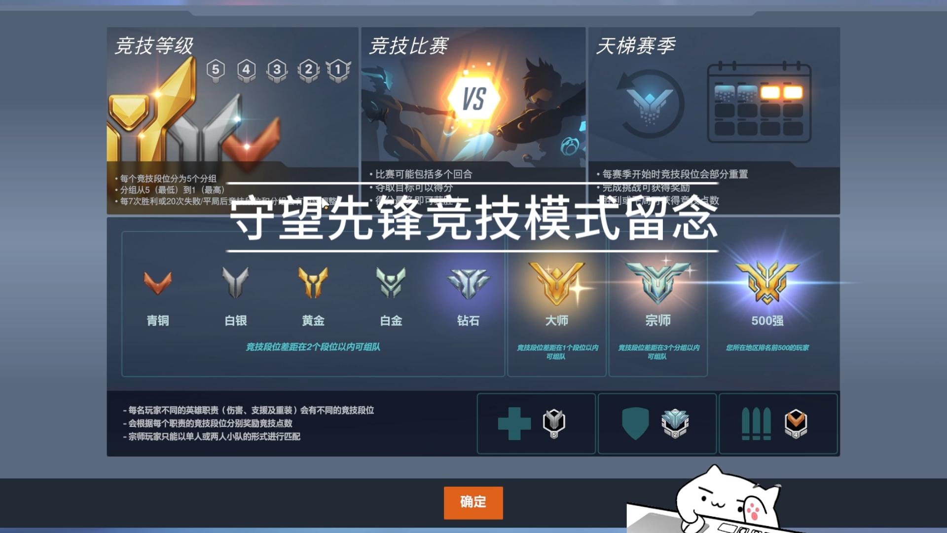 【守望先锋】竞技模式留念_游戏集锦