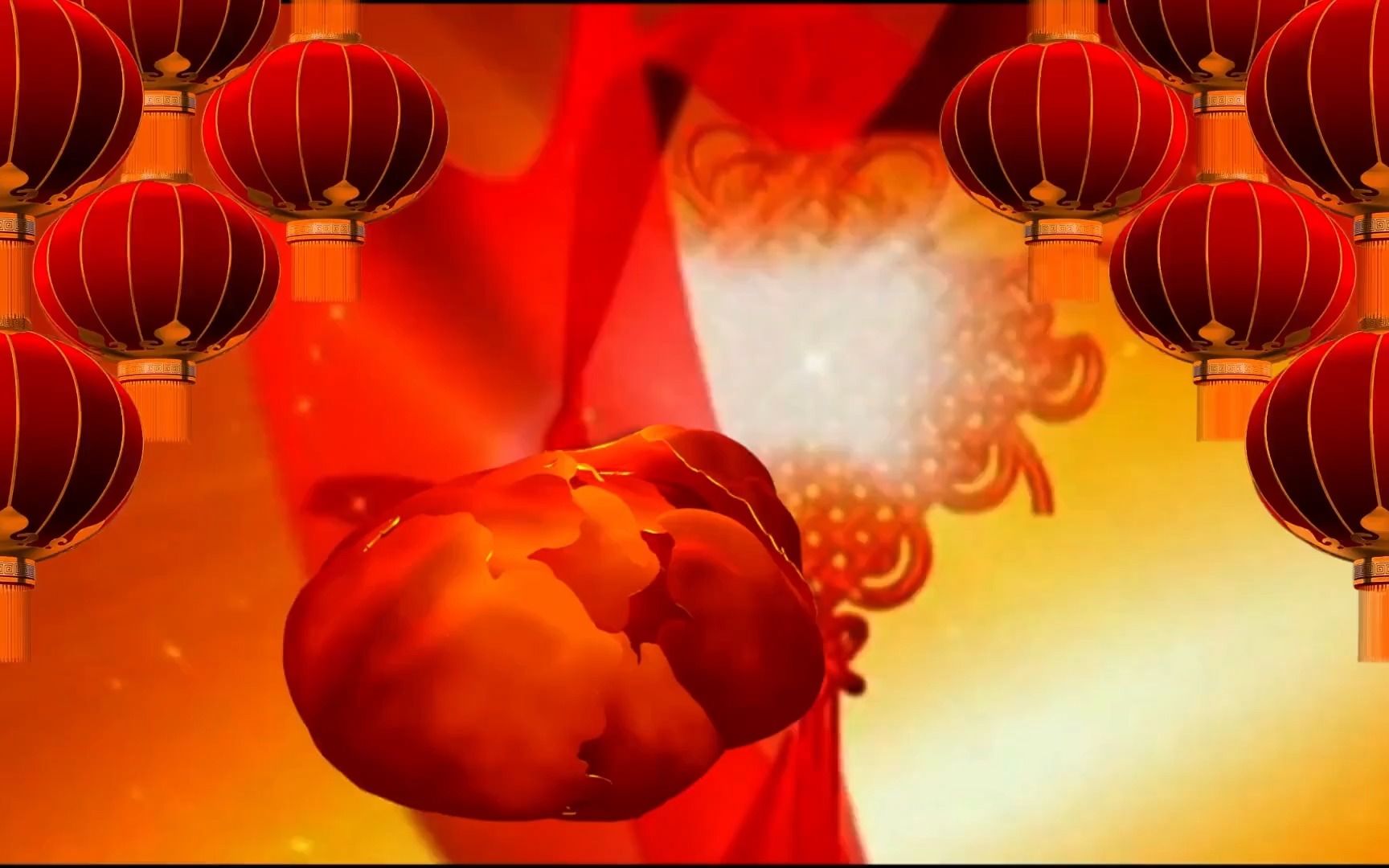 盛世欢歌国庆大型节日歌舞晚会歌曲LED大屏幕背景高清视频素材免费...