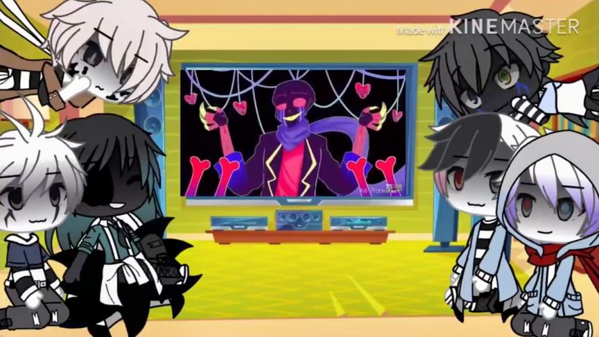 当sans们看ink和error的想杀动画的反应