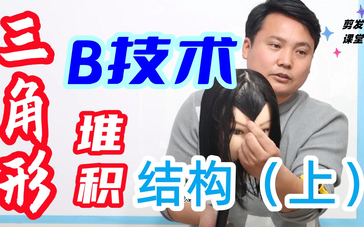 「剪发教学」课堂实录BOB发型快速修剪最简单的方法(1)