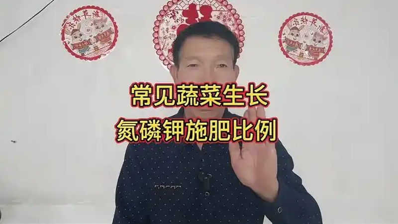 每种蔬菜需要氮磷钾比例是多少?按比例施肥,长得好产量高